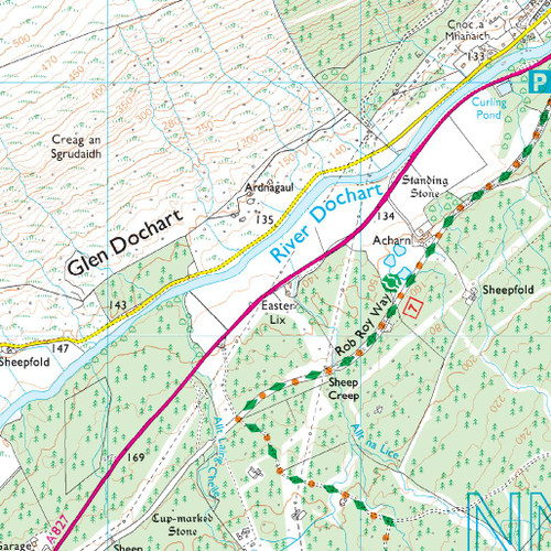 OS Map of Ben Lawers & Glen Lyon | Explorer OL48 Map | Ordnance Survey Shop