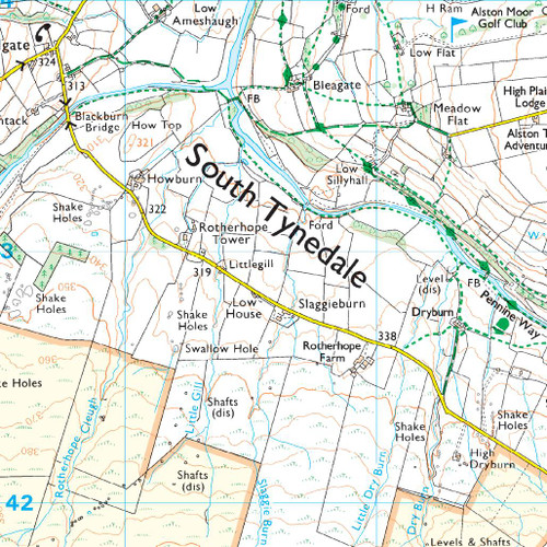 OS Map of North Pennines | Explorer OL31 Map | Ordnance Survey Shop