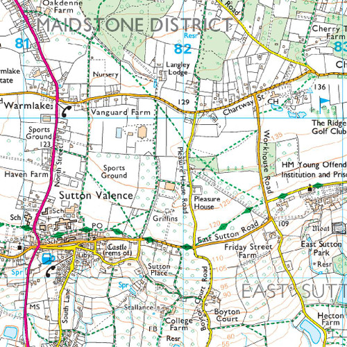OS Map of Ashford | Explorer 137 Map | Ordnance Survey Shop