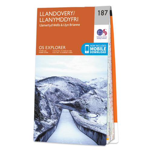 OS Map of Lampeter & Llandovery | Landranger 146 Map | Ordnance Survey Shop