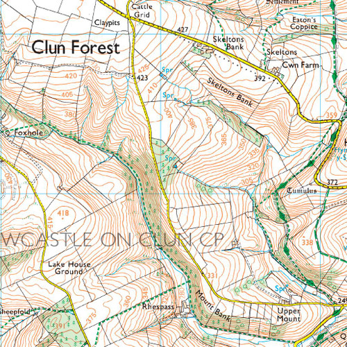 OS Map of Welshpool & Montgomery | Explorer 216 Map | Ordnance Survey Shop