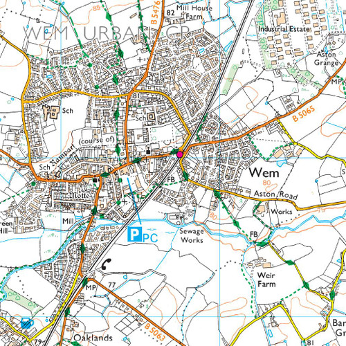 OS Map of Shrewsbury | Explorer 241 Map | Ordnance Survey Shop