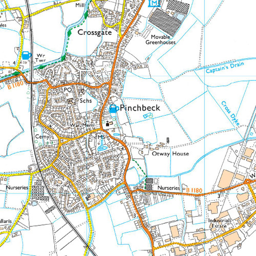 OS Map of Spalding & Holbeach | Explorer 249 Map | Ordnance Survey Shop