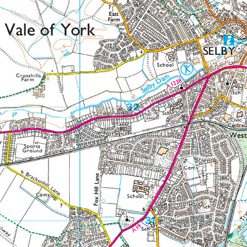 OS Map of York | Explorer 290 Map | Ordnance Survey Shop
