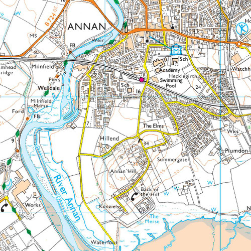 OS Map of Solway Firth | Explorer 314 Map | Ordnance Survey Shop