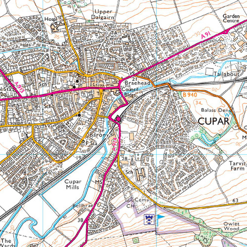 OS Map of St Andrews & East Fife | Explorer 371 Map | Ordnance Survey Shop