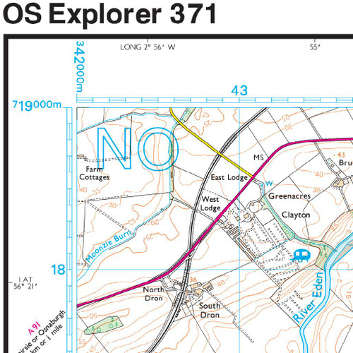 OS Map of St Andrews & East Fife | Explorer 371 Map | Ordnance Survey Shop