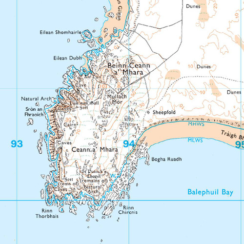 OS Map of Coll & Tiree Explorer | Explorer 372 Map | Ordnance Survey Shop