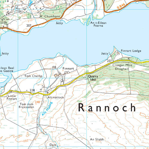 OS Map of Rannoch Moor & Ben Alder | Explorer 385 Map | Ordnance Survey ...