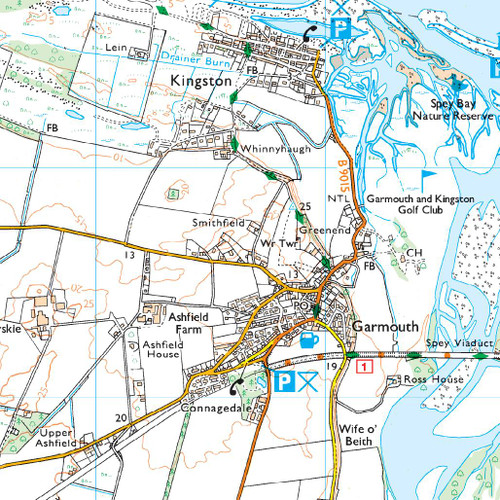 OS Map of Buckie & Keith | Explorer 424 Map | Ordnance Survey Shop