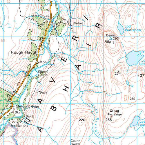 OS Map of Strath Naver | Landranger 10 Map | Ordnance Survey Shop