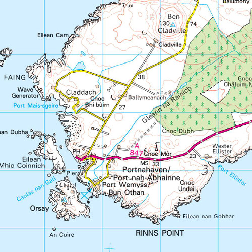 OS Map of Islay | Landranger 60 Map | Ordnance Survey Shop