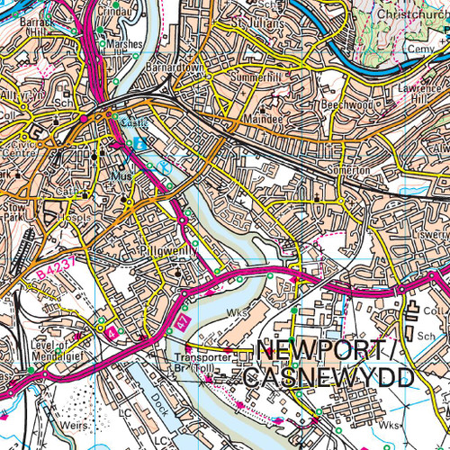 OS Map of Cardiff & Newport | Landranger 171 Map | Ordnance Survey Shop