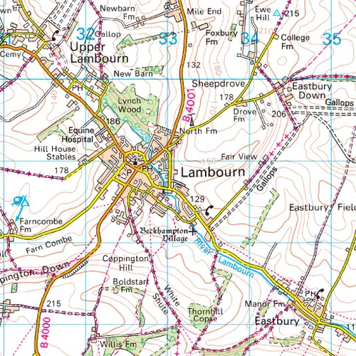 OS Map of Newbury & Wantage | Landranger 174 Map | Ordnance Survey Shop