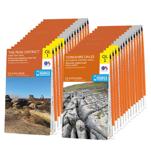 Complete set of 403 OS Explorer maps | Explorer Map | Ordnance Survey Shop