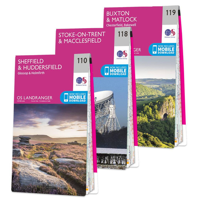 OS Map of The Lake District: South-eastern area | Explorer OL7 Map ...