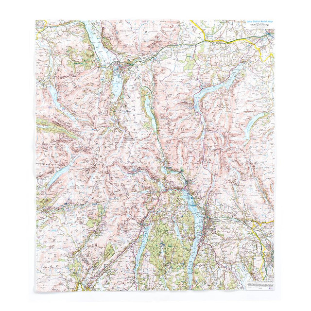 OS Map of The Lake District: South-eastern area | Explorer OL7 Map ...
