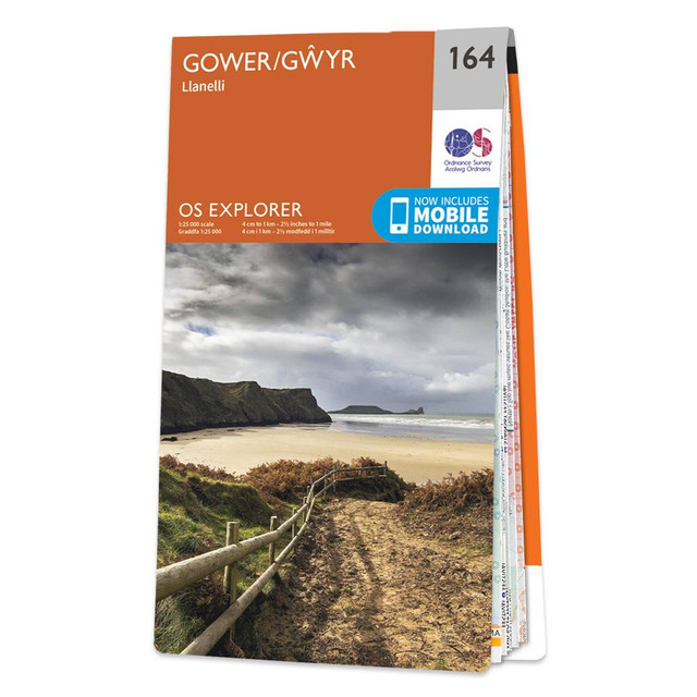 OS Map of Swansea & Gower | Landranger 159 Map | Ordnance Survey Shop