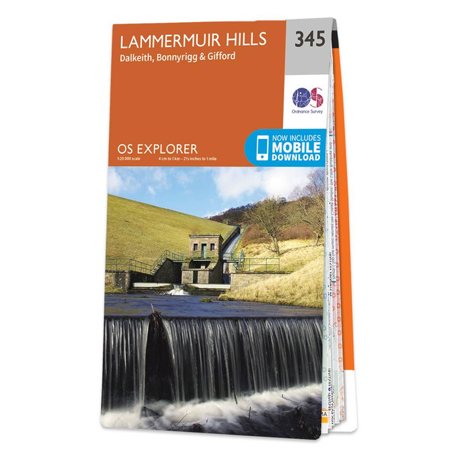 OS Map of The Cheviot Hills | Explorer OL16 Map | Ordnance Survey Shop