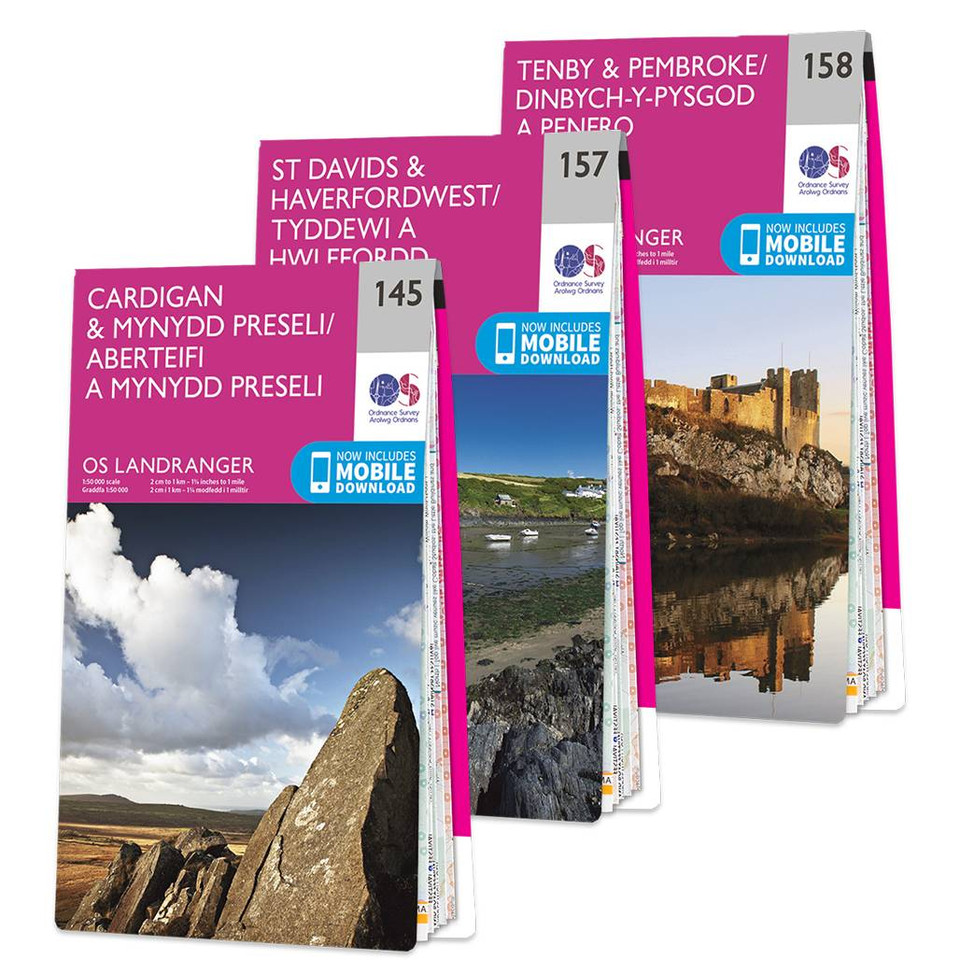 OS Map of South Pembrokeshire | Explorer OL36 Map | Ordnance Survey Shop