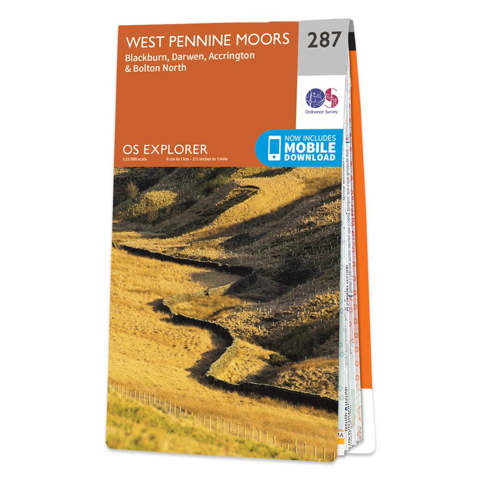 OS Map of South Pennines | Explorer OL21 Map | Ordnance Survey Shop