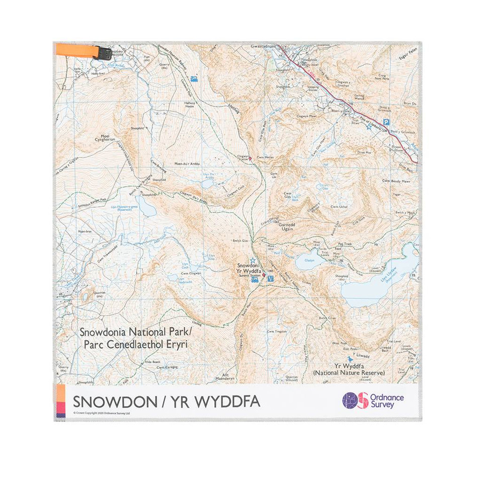 OS Map of Snowdon | Explorer OL17 Map | Ordnance Survey Shop