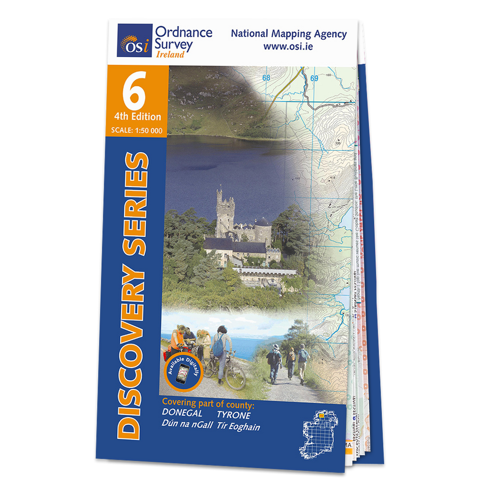 Ordnance Survey Ireland (OSI) Discovery Maps