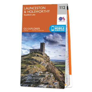 OS Map of Launceston & Holsworthy | Explorer 112 Map | Ordnance Survey Shop