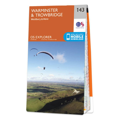 OS Map of Warminster & Trowbridge | Explorer 143 Map | Ordnance Survey Shop
