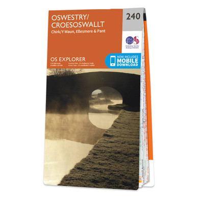 OS Map of Oswestry | Explorer 240 Map | Ordnance Survey Shop
