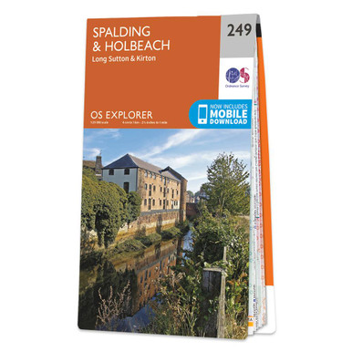 OS Map of Spalding & Holbeach | Explorer 249 Map | Ordnance Survey Shop