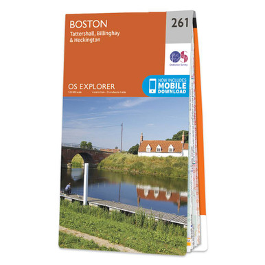 OS Map of Boston | Explorer 261 Map | Ordnance Survey Shop