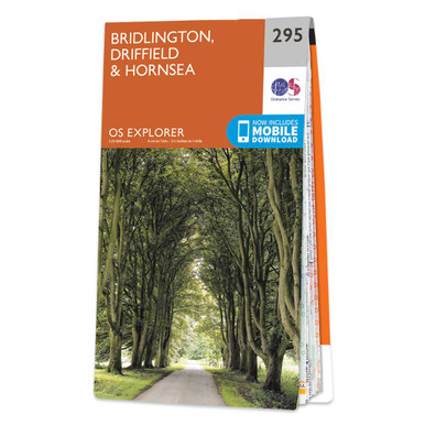 OS Map of Bridlington, Driffield & Hornsea | Explorer 295 Map ...