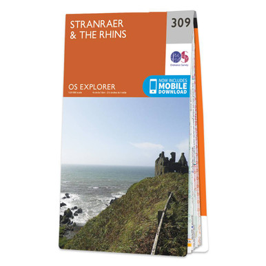 OS Map of Stranraer & The Rhins | Explorer 309 Map | Ordnance Survey Shop