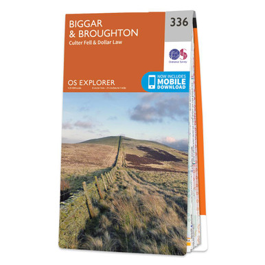 OS Map of Biggar & Broughton | Explorer 336 Map | Ordnance Survey Shop