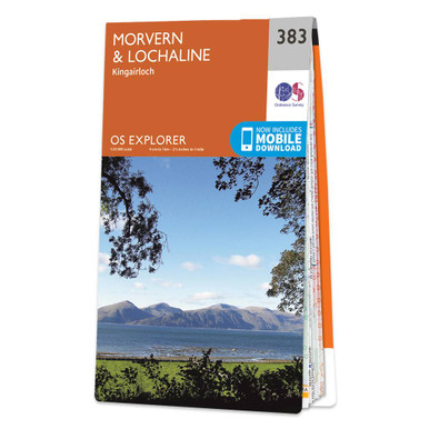 OS Map of Morvern & Lochaline | Explorer 383 Map | Ordnance Survey Shop