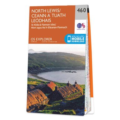 OS Map of North Lewis | Explorer 460 Map | Ordnance Survey Shop