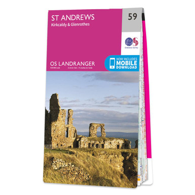OS Map of St Andrews | Landranger 59 Map | Ordnance Survey Shop