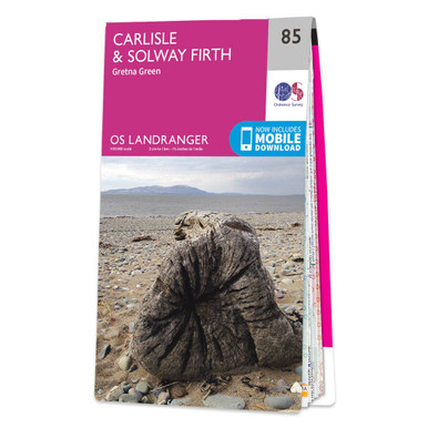OS Map of Carlisle & Solway Firth | Landranger 85 Map | Ordnance Survey ...
