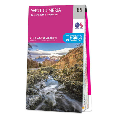 OS Map of West Cumbria | Landranger 89 Map | Ordnance Survey Shop