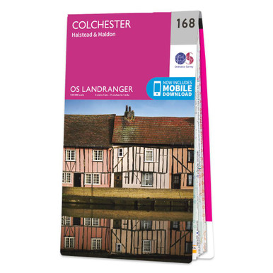 OS Map of Colchester | Landranger 168 Map | Ordnance Survey Shop