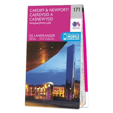 OS Map of Cardiff & Newport | Landranger 171 Map | Ordnance Survey Shop