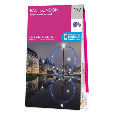 OS Map of East London | Landranger 177 Map | Ordnance Survey Shop