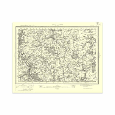 Chesterfield 1896-1904 | Ordnance Survey Shop