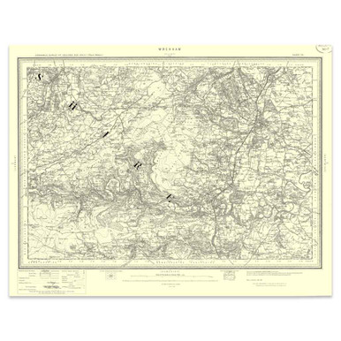 Wrexham 1896-1904 | Ordnance Survey Shop