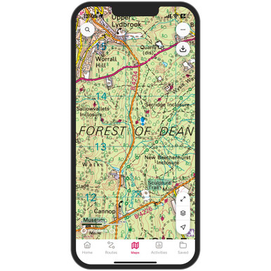 OS Maps Premium Annual Subscription | Ordnance Survey Shop