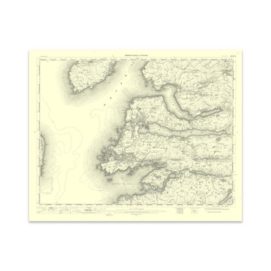 Historical Map of Arisaig: 1896-1904 One Inch Second Edition for Scotland