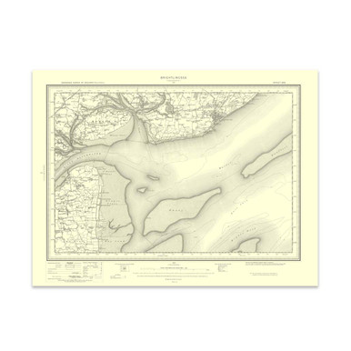 Historical Map of Brightlingsea: 1896-1904 Revised New Edition for ...