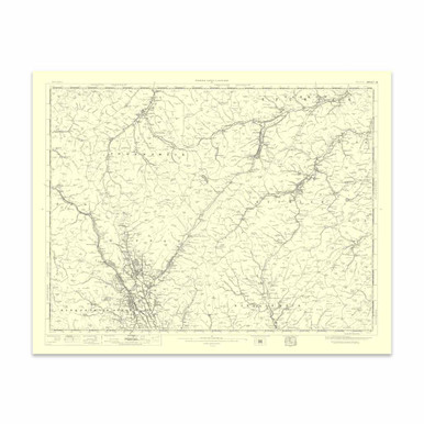 Historical Map of Moffat: 1896-1904 One Inch Second Edition for Scotland