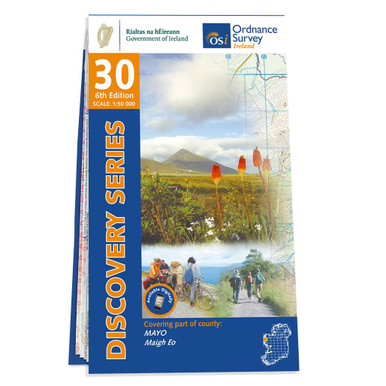 Map of County Mayo: OSI Discovery 30 | Ordnance Survey Shop